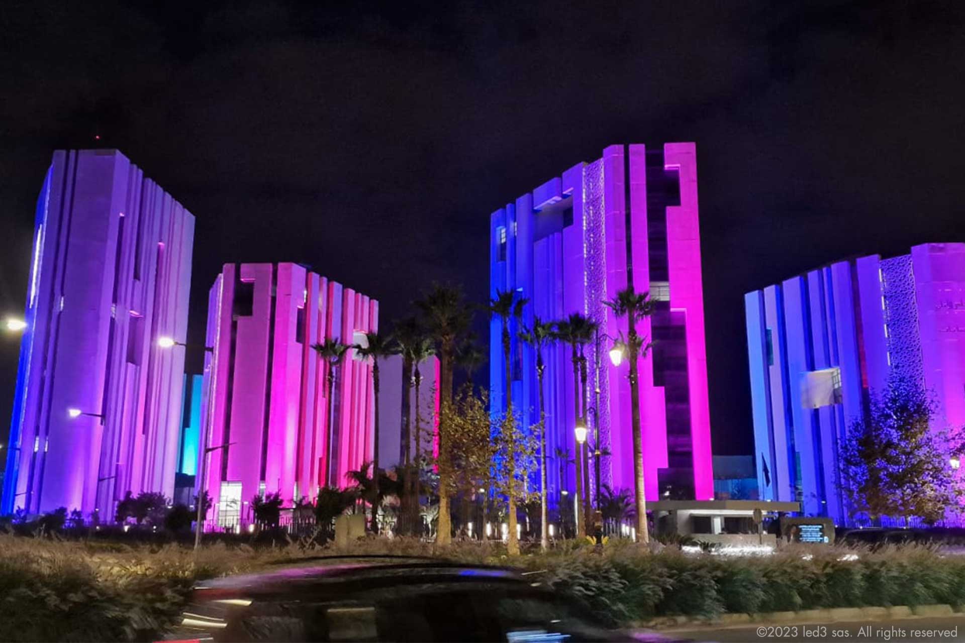 Tour ANCFCC Rabat – Maroc – LED3